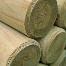 Machine Round Posts – Thomson Sawmills