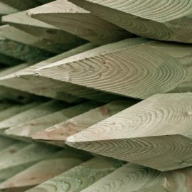 Machine Round Posts - Thomson Sawmills