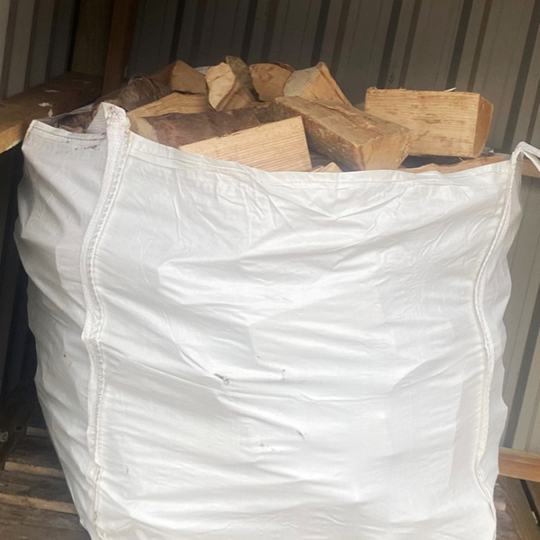 Large dumpy bag kiln dried hardwood – Thomson Sawmills