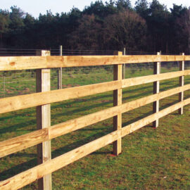 Post and Rail Paddock Fencing - Thomson Sawmills