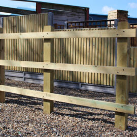 Post and Rail Paddock Fencing - Thomson Sawmills